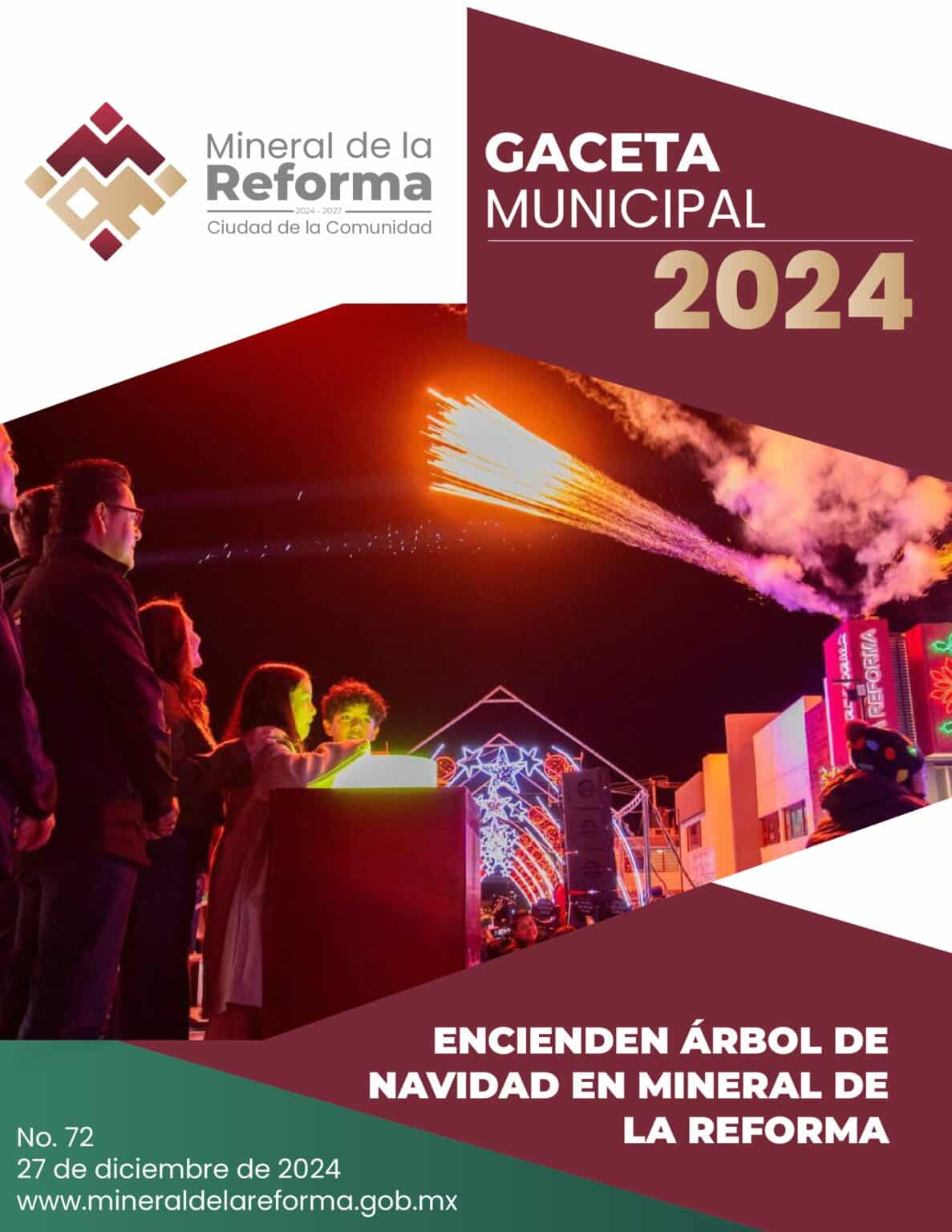 Gacetas Municipales – Ayuntamiento de Mineral de la Reforma